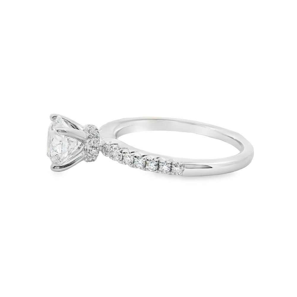 Shop Engagement Rings - Lab-Grown Diamond - Hidden Halo at Arctic Fame ...